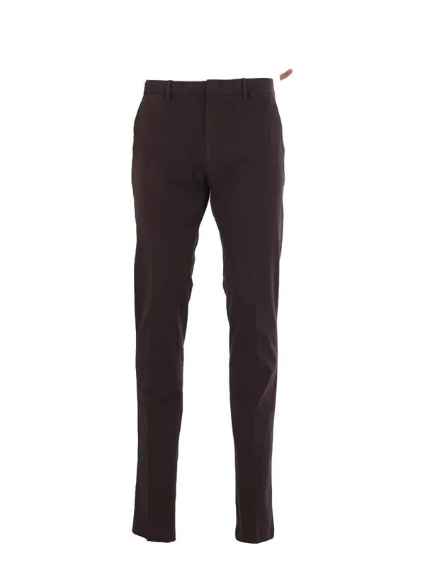 Zegna Trousers - Dark Brown United