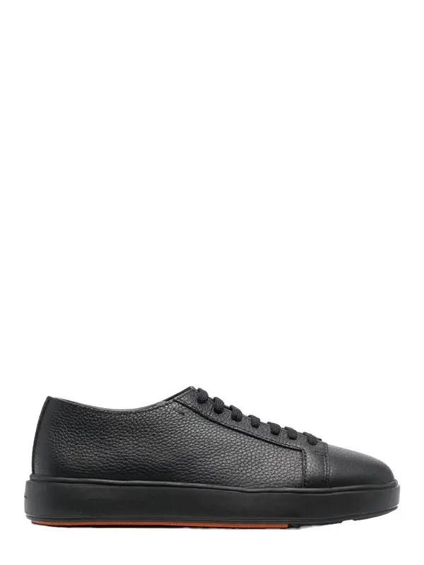 Santoni Trainers - Black