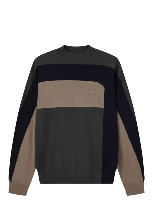 Emporio Armani Sweater - Black Ink Block
