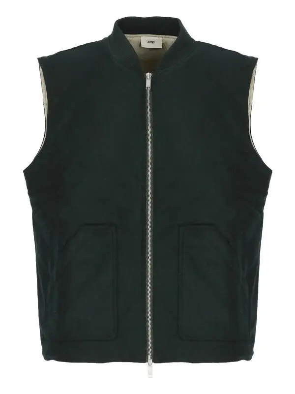 AUTRY Sleeveless Vest - Green