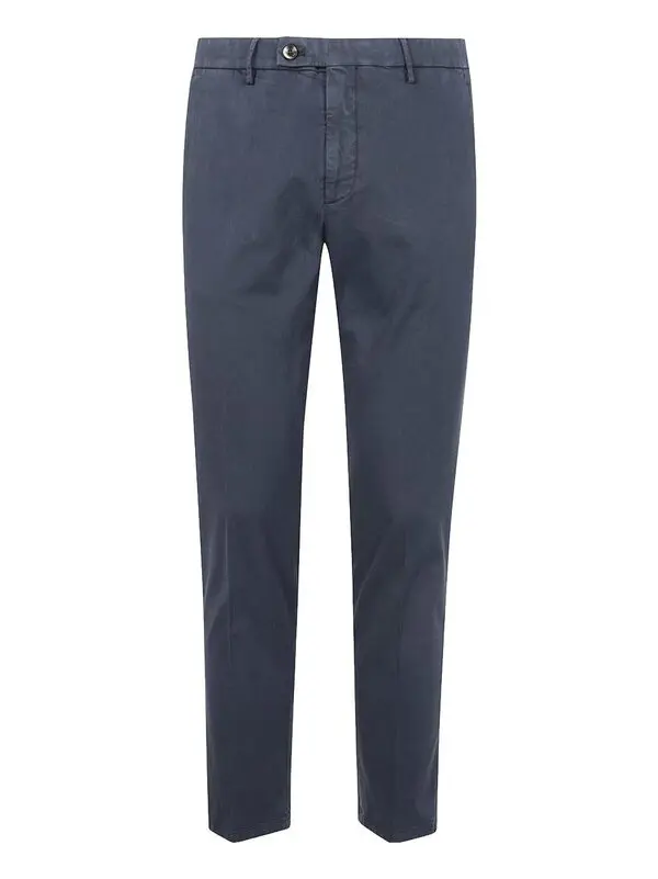 MICHAEL COAL Capri American Pocket Trousers - Blue