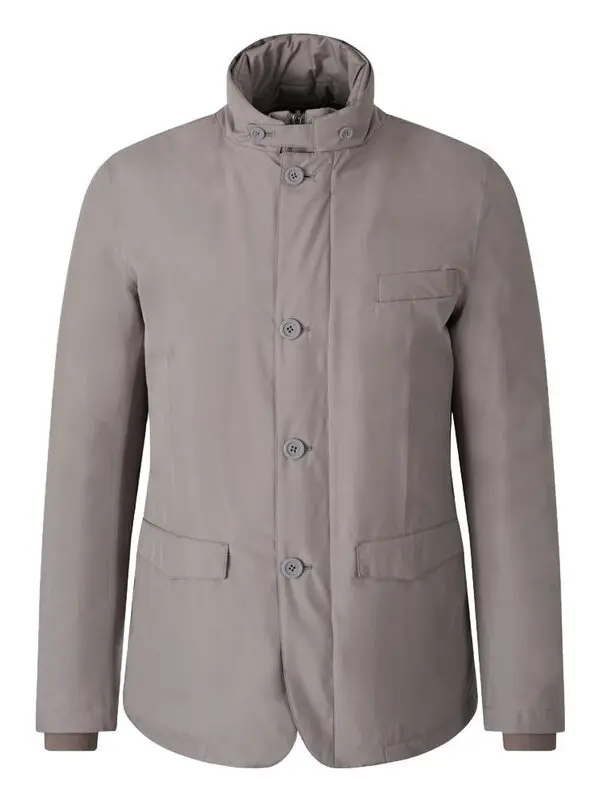 Herno Quilted Technical Jacket - Light Grey
