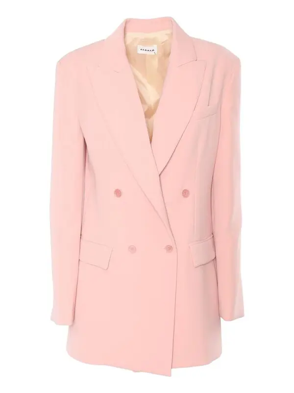 P.a.r.o.s.h Double Breasted Jacket - Pink