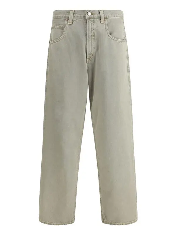 AGOLDE Fusion Wide Leg Jeans - Grey