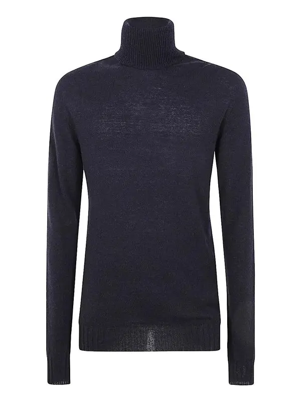 MD75 Turtleneck Cashmere Sweater - Blue