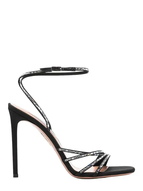 AQUAZZURA Mistica Sandal 105 - Black