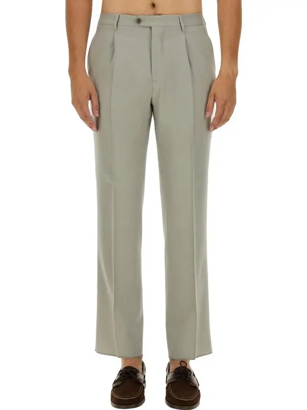 Etro Straight Leg Trousers - Grey