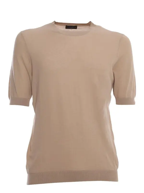 BALLANTYNE Cotton T-shirt - Brown