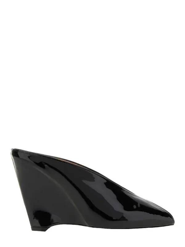 FERRAGAMO Alicia Heeled Mules - Black