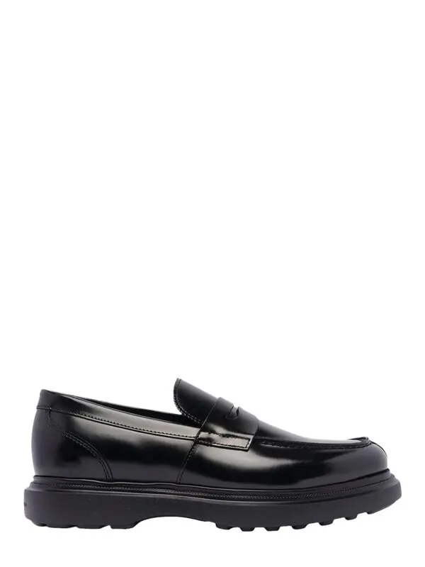 STUART WEITZMAN Penny Loafers - Black