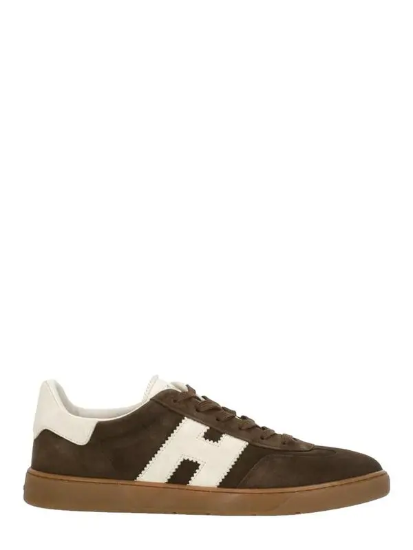Hogan Suede Sneakers - Brown