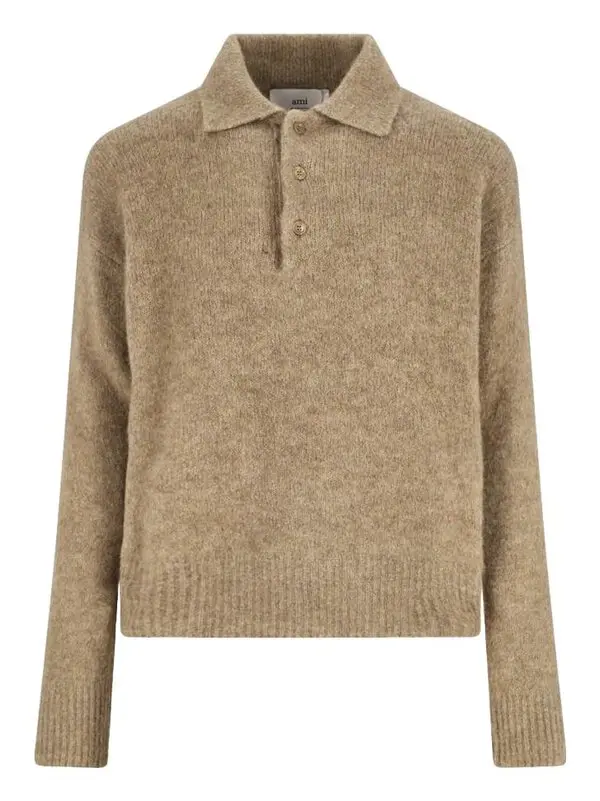 Ami Pullover Sweater - Brown
