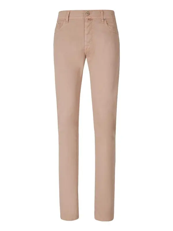 Jacob Cohen Bard Cotton Jeans - Light Pink