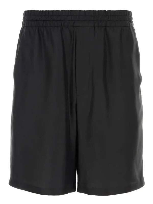 Prada Twill Bermuda Shorts - Black