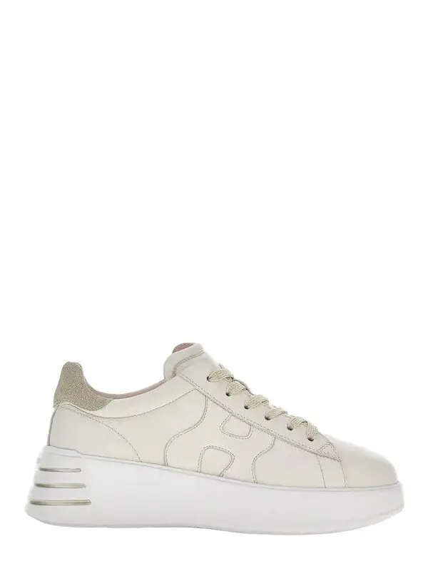 Hogan Low Top Sneakers - Yogurt