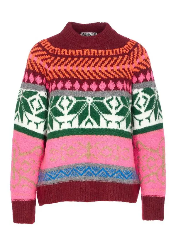 Essentiel Antwerp Irelando Patterned Sweater - Multicolour