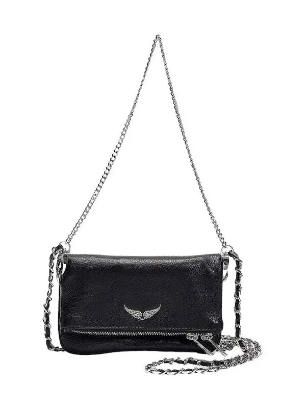 Zadig&Voltaire Rock Nano Hobo Bag - Black