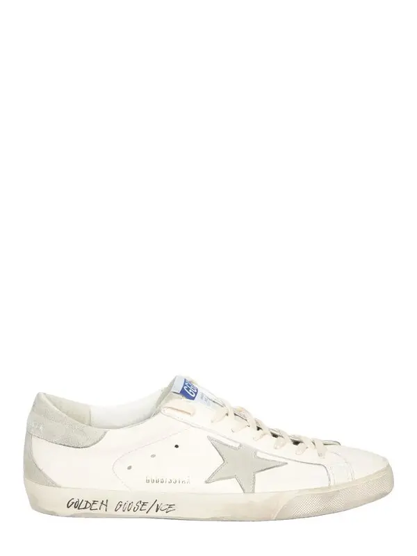 Golden Goose Leather Sneakers - White