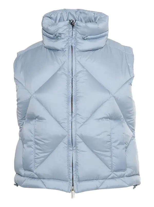 K-WAY Will Super Light Thermo Heavy Sleeveless Down Jacket - Blue