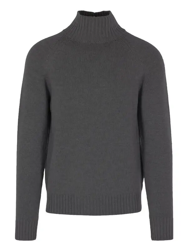 Eleventy Sweater - Smoke Gray