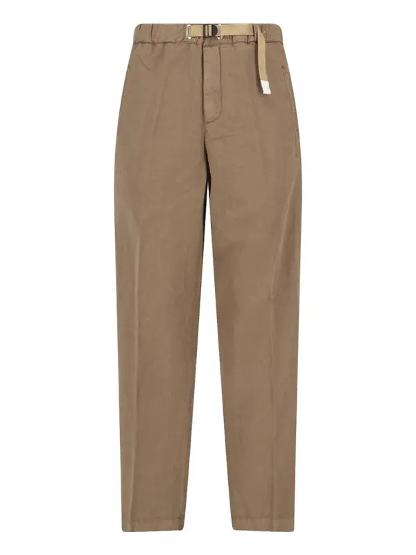 WHITE SAND Trousers - Brown
