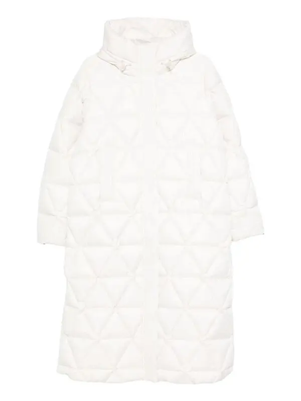 K-WAY Ruenne Long Down Jacket - White