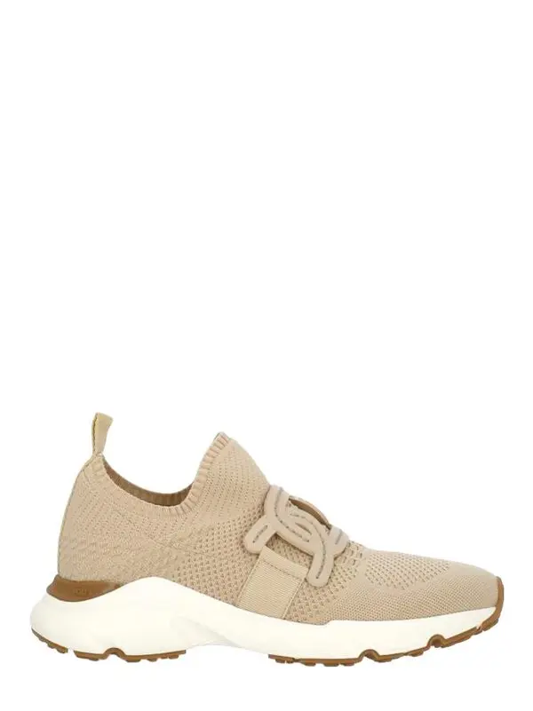 TOD'S Tech Fabric Sneakers - Beige