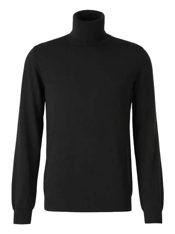 ZANONE Turtleneck Sweater - Dark Green