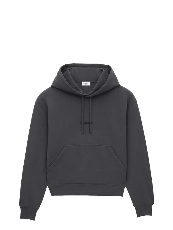 Saint Laurent Hooded Sweatshirt - Antracite Grey