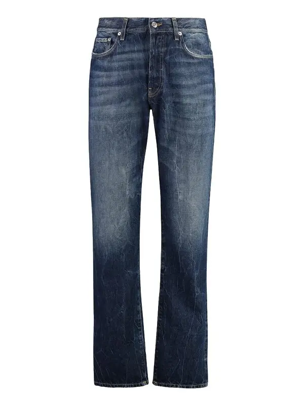 DEPARTMENT 5 Bowl Straight-leg Jeans - Navy
