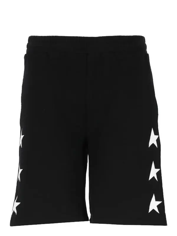 Golden Goose Cotton Bermuda Shorts - Black