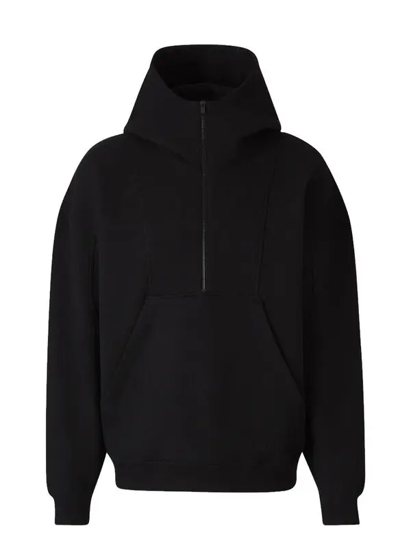 Saint Laurent Logo Hoodie - Black