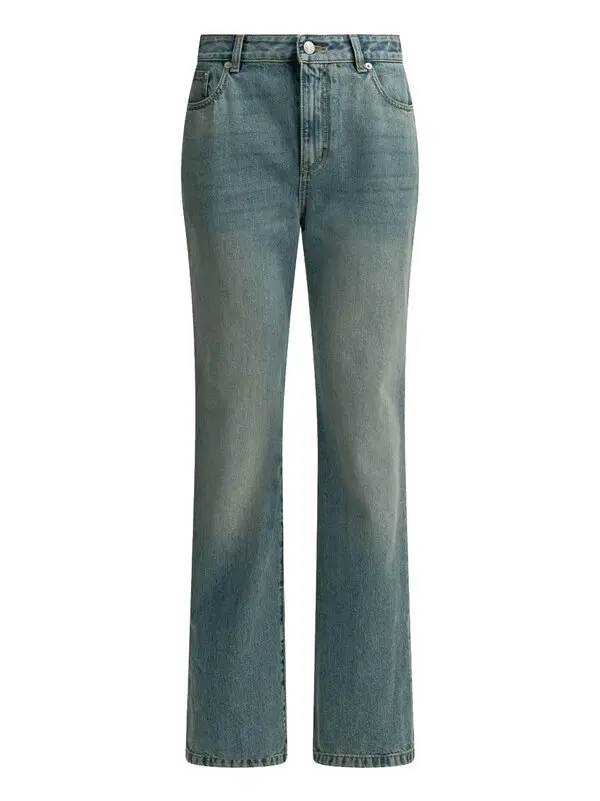 Alexander McQueen Straight-leg Jeans - Blue
