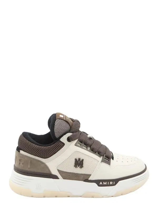 Amiri Ma-1 Leather Sneakers - Beige