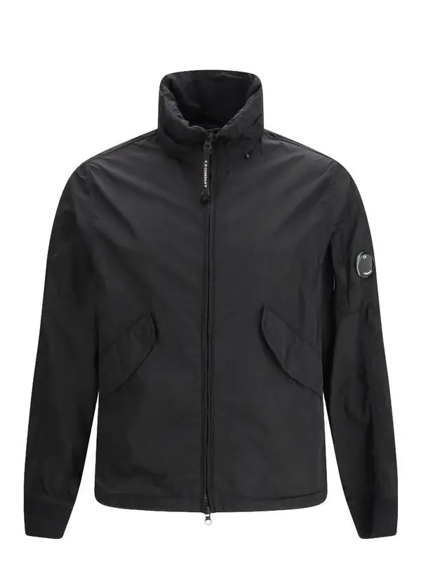 C.P. COMPANY Chrome-r Lens Short Jacket - Black