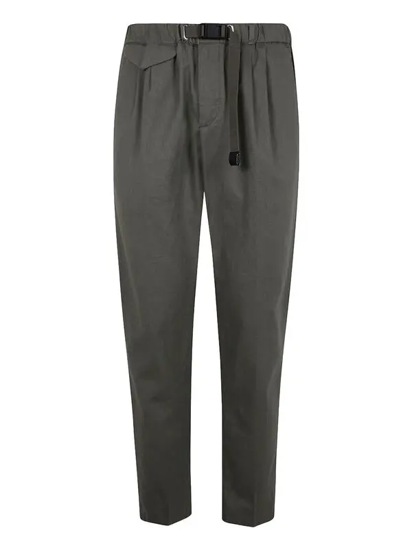 WHITE SAND Long Trousers - Green