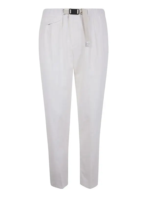 WHITE SAND Long Trousers - White