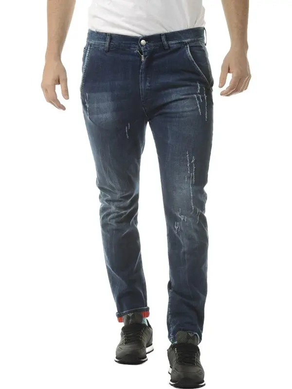 DANIELE ALESSANDRINI Denim Jeans - Navy