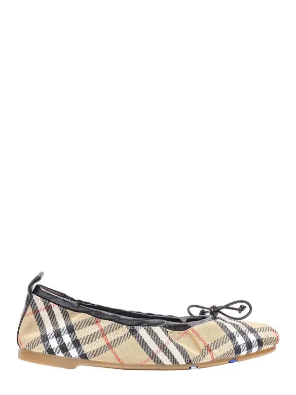 Burberry Ballerina Flats - Beige