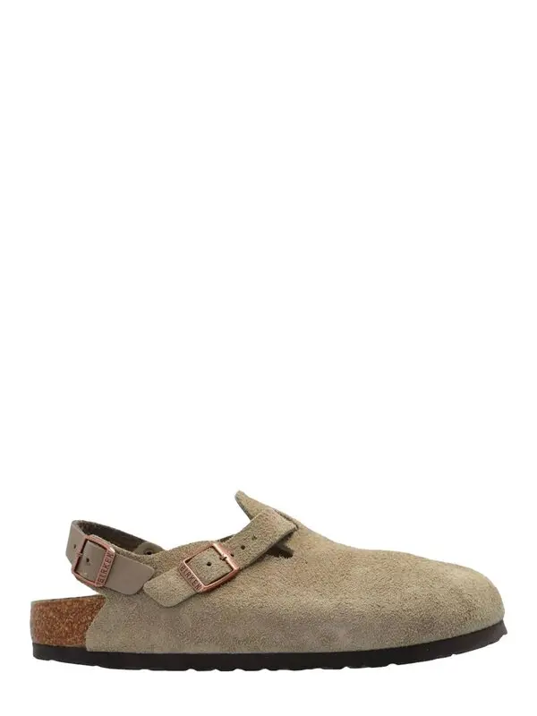 BIRKENSTOCK Suede Sandals - Beige