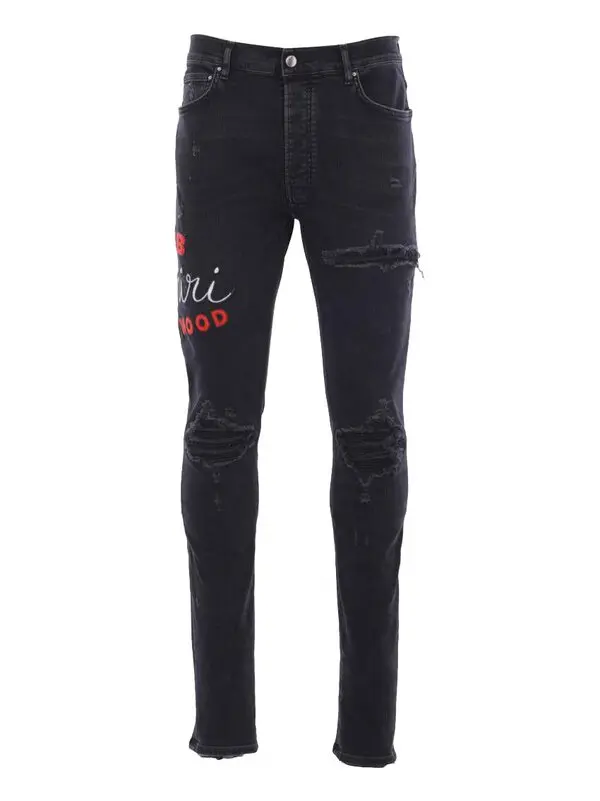 Amiri Skinny-fit Jeans - Dusk Black