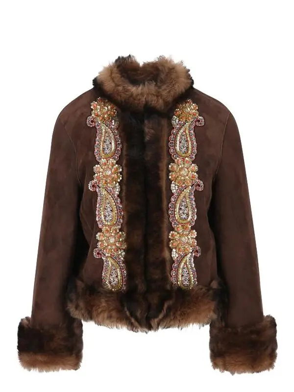 Valentino Garavani Jacket - Mahogany/multicolor