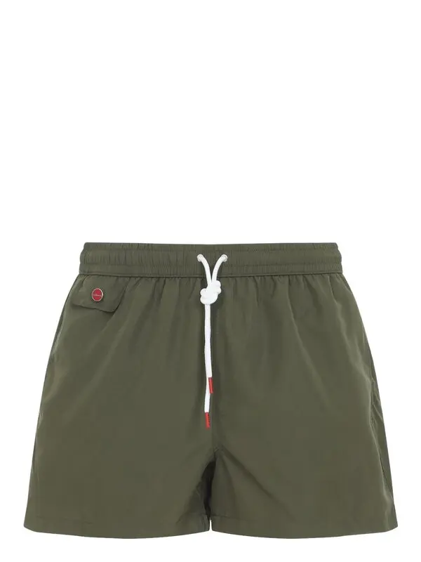 Kiton Swim Shorts - Green