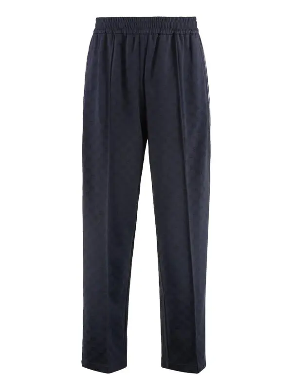Gucci Technical Fabric Trousers - Blue