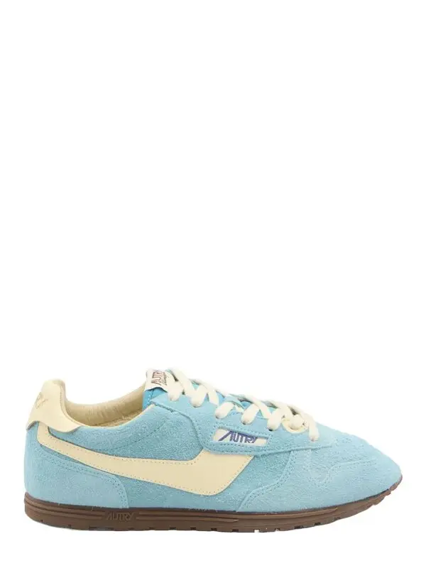 AUTRY Suede Low Top Sneakers - Blue