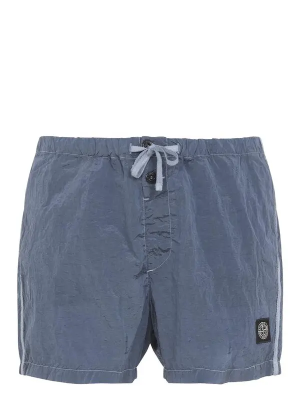 Stone Island Polyamide Shorts - Blue