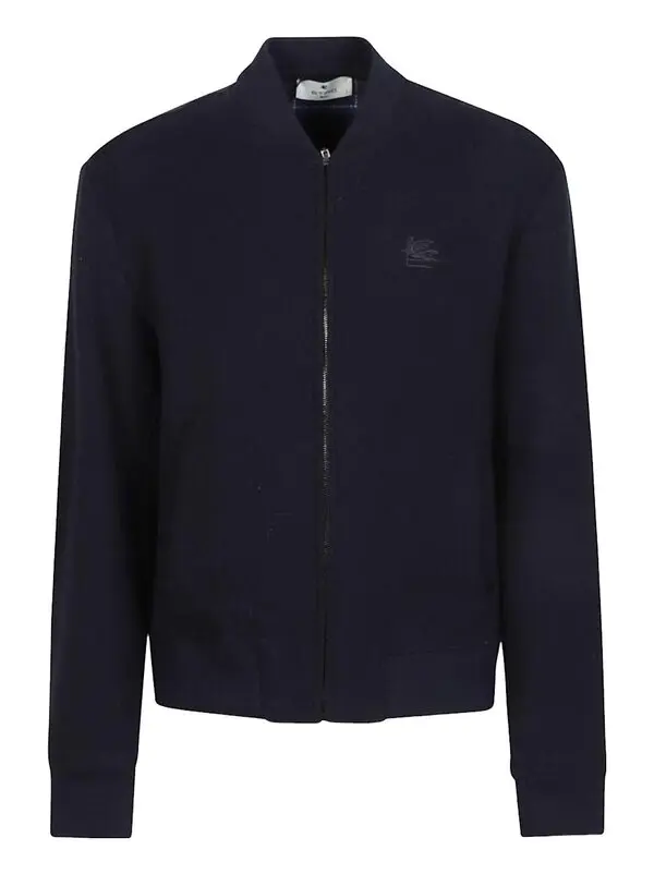Etro Bomber Jacket - Blue