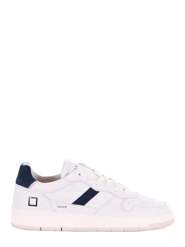 D.a.t.e. Leather Sneakers - White