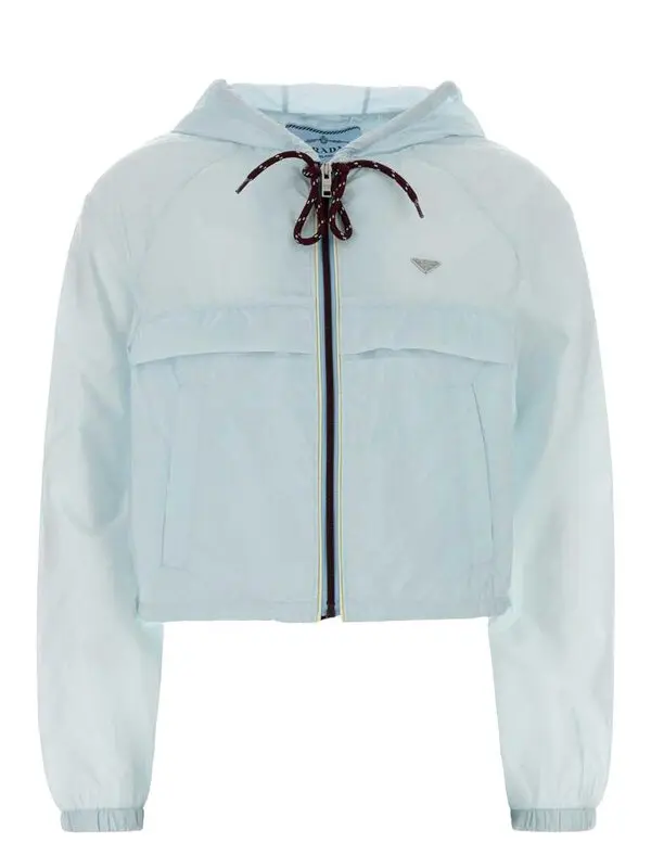 Prada Re-nylon Windbreaker - Blue