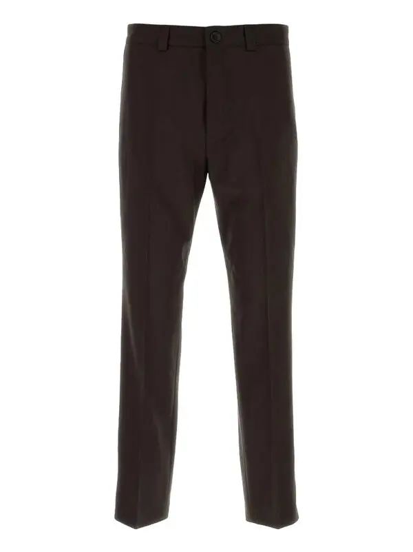 Gucci Tailored Gabardine Trousers - Brown